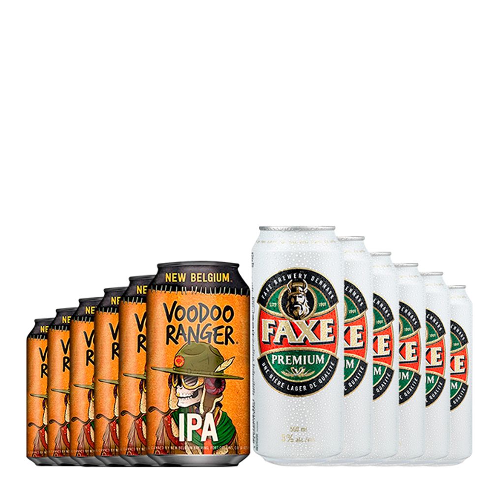 Kit de Cervejas Mix Largers e IPA 12 unidades - TodoVino
